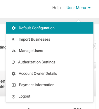 Default Configuration