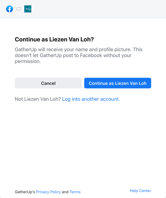 Facebook Authorization