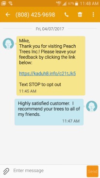What Happens When a Customer Replies to my SMS