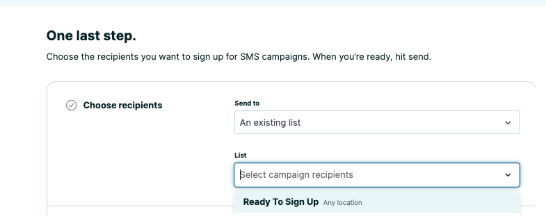 Bulk Signup Campaigns